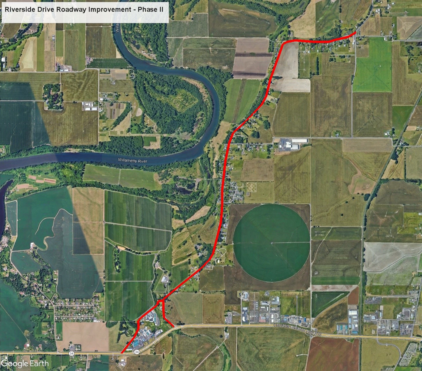 Riverside Drive Roadway Improvement - Phase II | Linn County Oregon